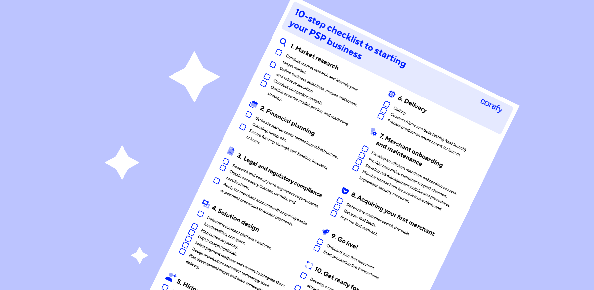 How to build a PSP from scratch: 10-step checklist • Corefy