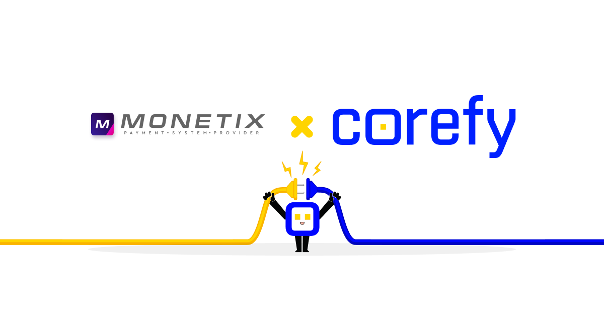 New integration with ECOMMPAY • Corefy